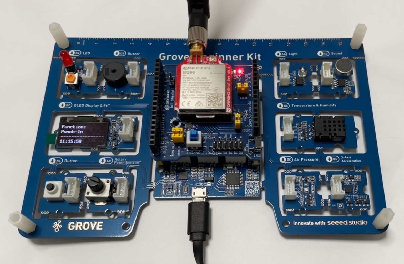 Arduinoで作る勤怠記録IoTボタン - SORACOM (ソラコム) IoT DIY レシピ